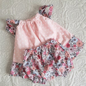 Ruffle Bloomer Sewing Pattern / Easy Baby Shorties PDF Pattern / Sewing ...