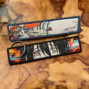 Embroidered Key Tag / Jet Tag - Etsy