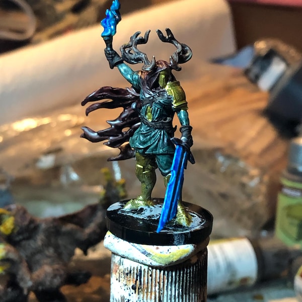 Queen of the Harvest Witchsong Miniatures Large/huge Scarecrow or 100mm ...