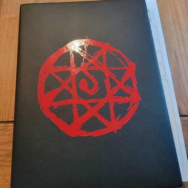 Full Metal Alchemist Brotherhood Alphonse Blood Seal Blood Rune Vinyl ...