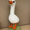 PATTERN ONLY Crochet Desk Goose PDF Pattern, Bonus: Rain Hat and Poncho ...
