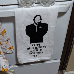 Star Trek Captain Picard Tea Earl Grey Hot Kitchen and Tea Towel - Etsy