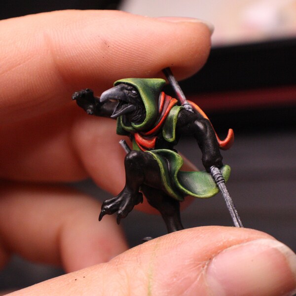 Kenku 3d Printed Miniatures by Manuel Boria for Tabletop Rpgs|dungeons ...
