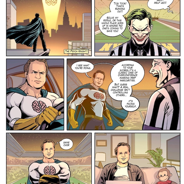 Personalized Custom Comic Strip Wall Art Poster - Etsy