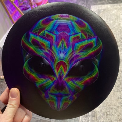 New Disc Golf Art Print. 7 3/4 X 11 1/2. Centered on 11 X 14 HQ Thick ...