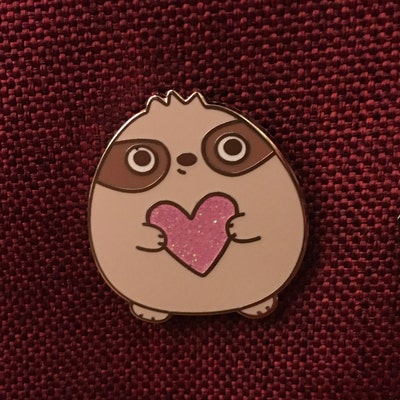 Sloth Enamel Pin Sloth, Self Love Gift, Self Love Pin, Self Love Club ...