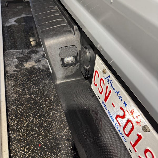 License Plate Light TRD Covers for Toyota Tacoma 3rd Gen (2016-2023 ...