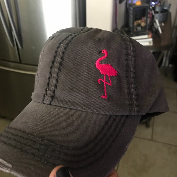 Women's Flamingo Baseball Cap, Flamingo Baseball Cap, Flamingo Hat ...