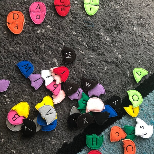 Matching Alphabet Eggs : ABC Puzzle Eggs , Puzzle Game , Educational ...