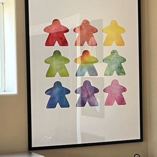 Board Game Mechanics Poster | Tabletop and Strategy Gaming Art & Decor ...