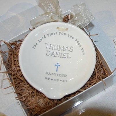 Baptism Gift Boy Christening Gift From Godparent Personalized Baptism ...