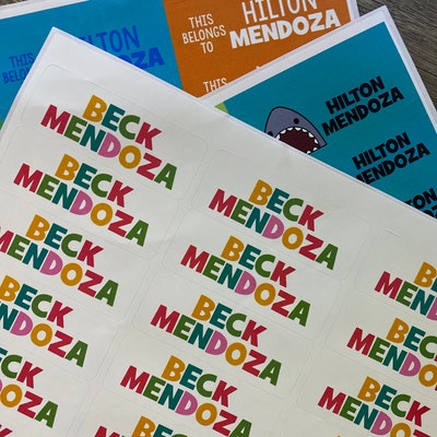 Personalized Address Labels Any Colors Custom Mailing Labels - Etsy