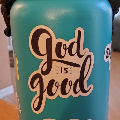 God is Good Sticker Religious Quotes Christian Stickers Faith Stickers ...