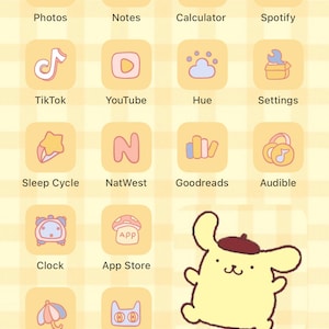 Pick A Moon Cat Ios Icons Pack iPhone Theme App Cover - Etsy