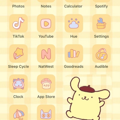 50 Icon Cute Small Girl Ios Icons Pack, iPhone Theme, App Cover, Icons ...