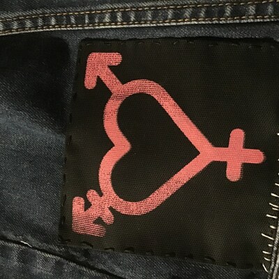 T4T TRANS LOVE Heart Patch Diy - Etsy