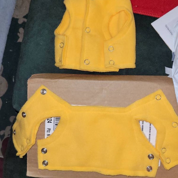 Vest E-collar Jacket for African Grey Parrots That Pluck & Pick ...