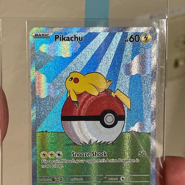 Gorochu Custom Holographic Card - Etsy