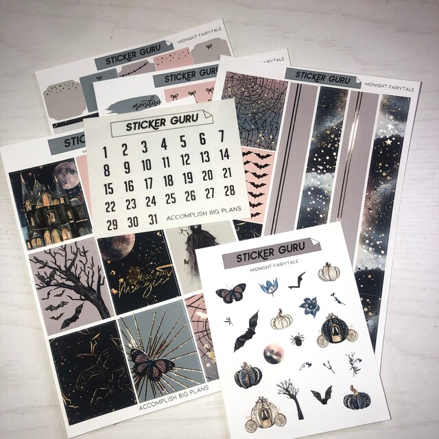 Premium Planners Foiled Stickers & Stationery by StickerGuru