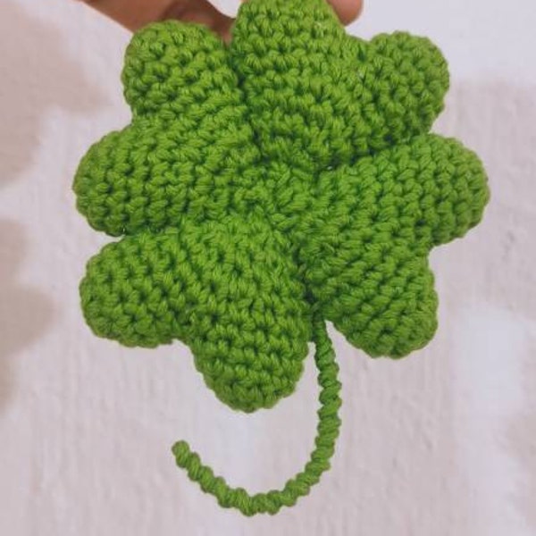 Crochet PATTERN Four Leaf Clover Amigurumi • PDF in English by Dutor - Etsy