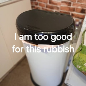 45L Moda Pedal Bin - White - Etsy UK