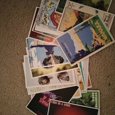 Natural Wonders Postcard Set2 Set of 20 Postcards Vintage Nature ...