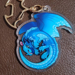 Qibli Wings of Fire Wof Double Sided Acrylic Charm - Etsy