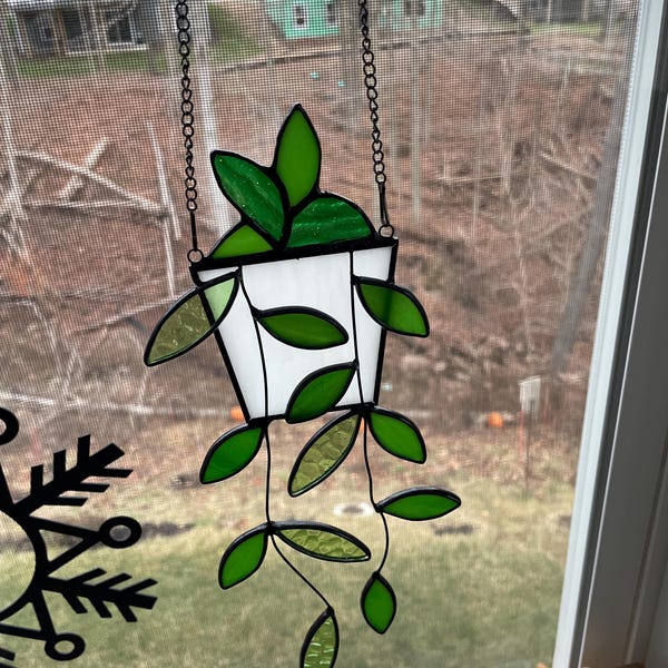 Solar System Stained Glass Suncatcher,handmade Solar System Glass Art ...