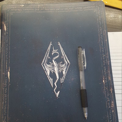 Un-official Handmade Skyrim Magic Tomes / Journals - Etsy