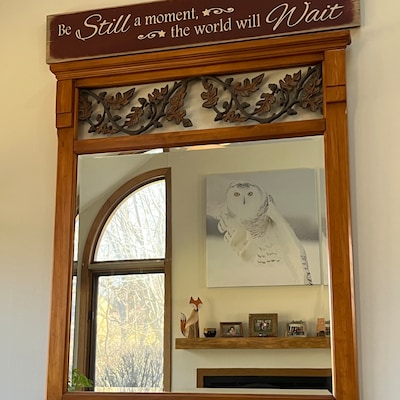 S 807 Handmade, Wood, Long Sign welcome to Our Patio Sit Long Talk Much ...