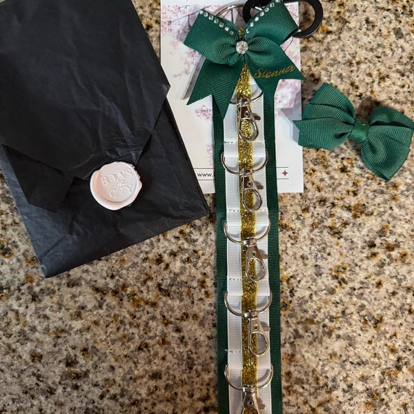 Spirit Pin Strap - Mini Backpack Size | Personalized Cheer Dance Pin ...