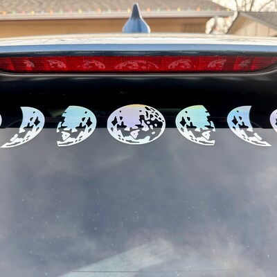 Phases of the Moon Vinly Decal // Car Decal // Window Decal // Multiple ...