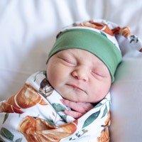 Baby Boy Solid Holiday Red Swaddle Blanket Set, Plain Scarlet Christmas ...