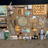 Large Sensory Adult Wall Panel Busy Board, Ccupational Therapy Gifts ...