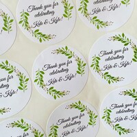 Custom Happy Valentine's Day Stickers, Personalized Valentines Day ...