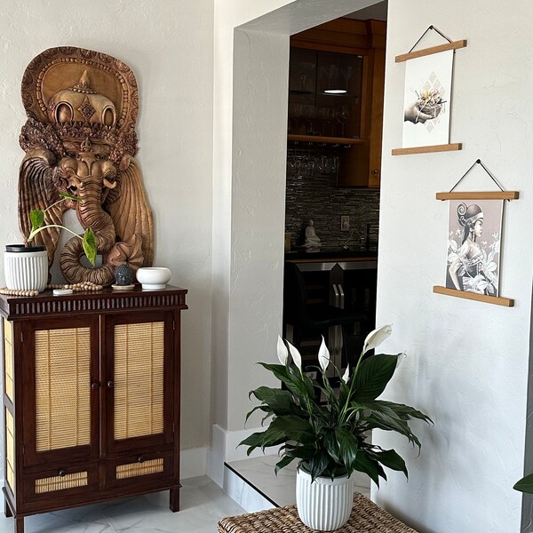 Javanese Dancer Series Bundle, Illustration Print, Monochrome Wall Art ...