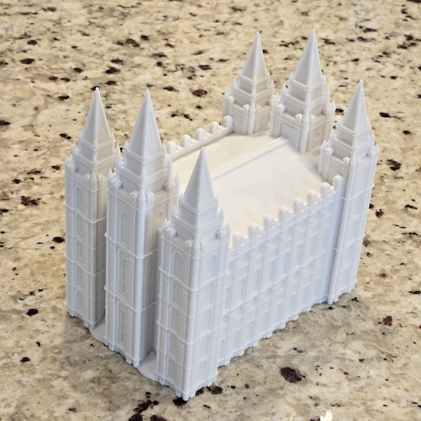 Logan Utah LDS Temple Model Statue Mormon the Church of Jesus Christ of ...