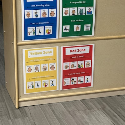 Zones of Regulation, Feelings, Break Space, Emotions, Break Area ...