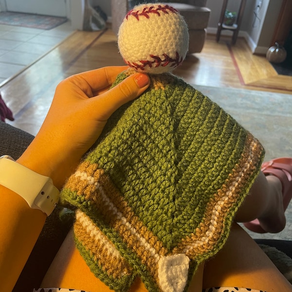 Baseball Diamond Lovey and Mini Baseball PATTERNS ONLY* - Etsy