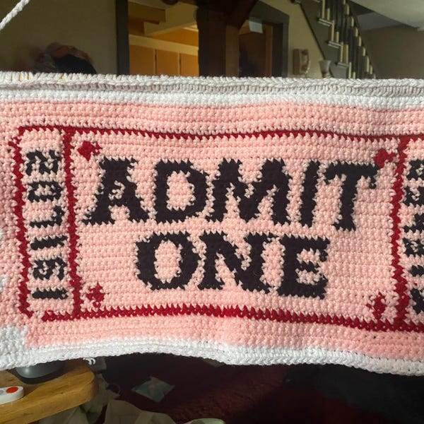 Pulling Teeth Tapestry Crochet Pattern PDF, Single Crochet Graph ...