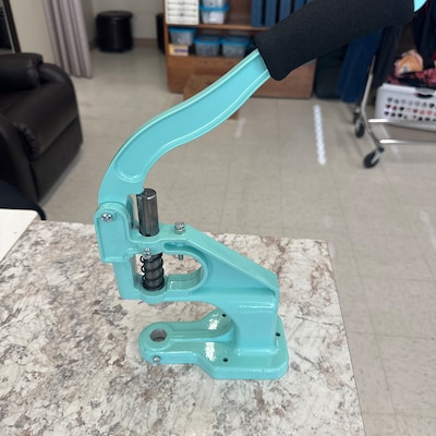 Hand Press for Double Cap Rivets, Eyelets Grommets, Rhinestone Rivets ...