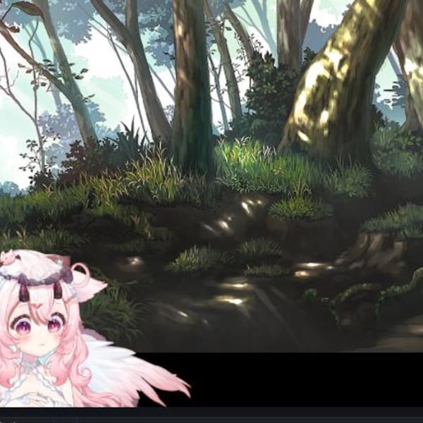 LIVE 2D Model Snake Chinese Girl Vtuber Model for Sell [premade Vtuber ...