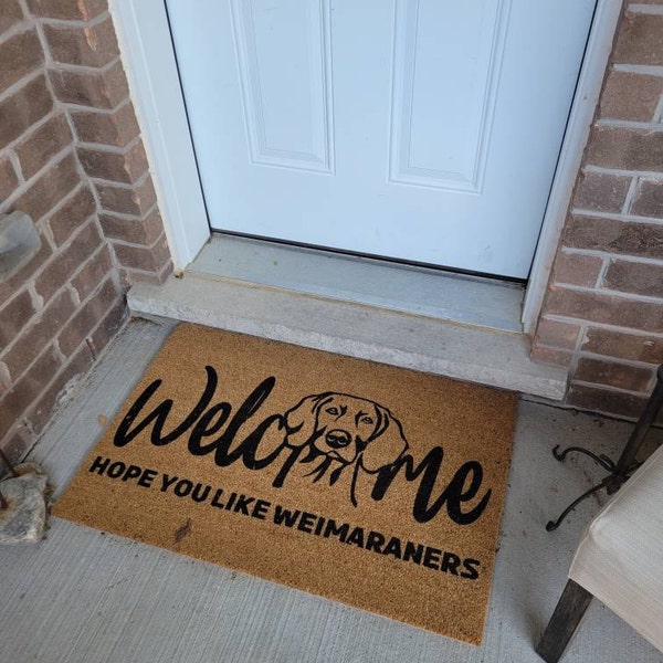 Doodle, Golden Doodle Mat, Dog Welcome Mat, Golden Retriever Poodle ...