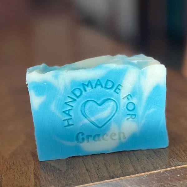 Custom Stamp Soap, Custom Soap Bar Stamp, Custom Personalized Soap ...