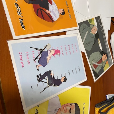 Creep 2015 Peachfuzz Movie Quote Mark Duplass Wolf Mask Handmade Art ...