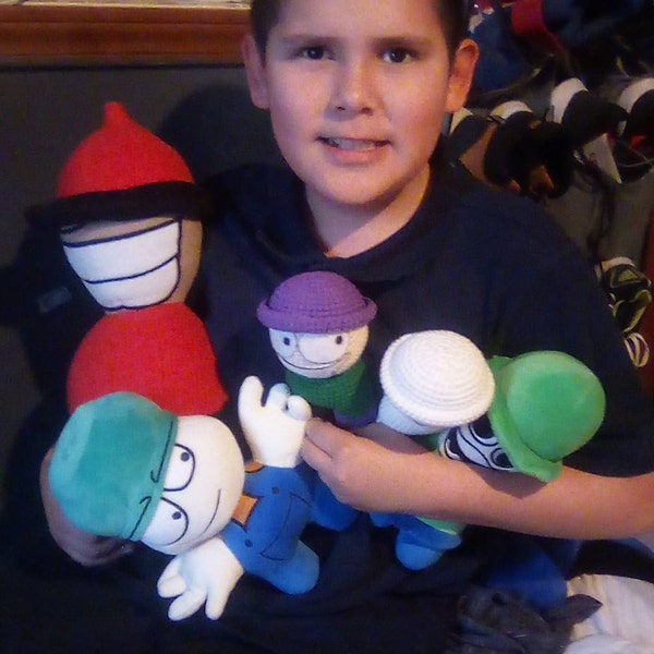 Bambom FNF Crochet Plush, FNF Bambom Toy, Custom FNF Doll - Etsy
