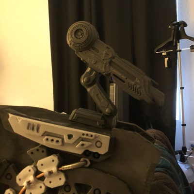 Predator Shoulder Cannon Forearm 3D Printed Color - Etsy