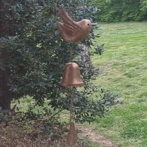 Flower Chime Stake Garden Art - Etsy