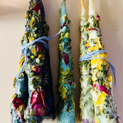 White Ritual Candles - Etsy