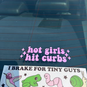 Car Tramp Stamp Vinyl Decal Rearview Mirror Laptop Bumper Sticker ...